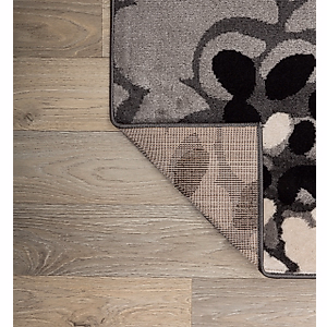 Rugshop Modern Flowers Runner Rug 2' x 7' 2" Blue