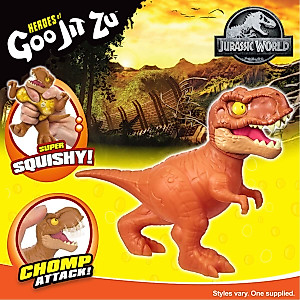 Heroes of Goo Jit Zu - Licensed Jurassic World - Chomp Attack - Stretch T. Rex