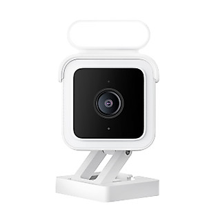 Wyze Cam Spotlight, Wyze Cam v3 Security Camera with Spotlight Kit, 1080p HD Security Camera with Two-Way Audio and Siren, IP65 Weatherproof, Compatible with Alexa and Google Assistant
