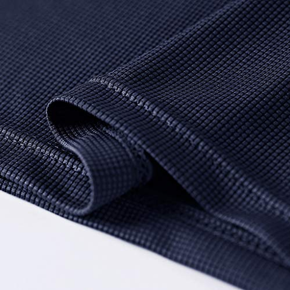 YOMXL Men's Short Sleeve Crew Neck Sports Tee Lightweight Quick Dry Breathable Tops Summer Casual Outdoor T-Shirt Dark Blue