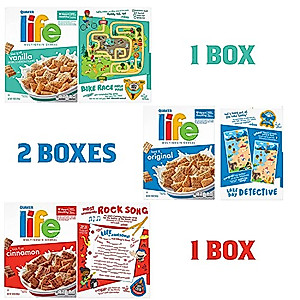 Quaker Life Breakfast Cereal, 13 Ounce (Pack of 4)