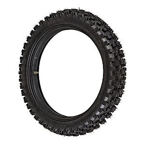 RedCap Rear 110/90-18 Tire with Inner Tube Complete Set for Off-Road Motocross 125cc-250cc Honda Apollo Surron CRF250 TTR230 CRF230F XR650R KLX65 Pit Dirt Bike