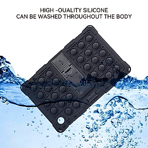 HminSen for TCL TAB 8 WiFi 9132X/for TCL TAB 8 LE 9137W Tablet Case, Kids Friendly Built in Stand Shoulder Strap Cover for TCL TAB 8 Plus 9138S/TCL Tab 8 LE/Tab 8 WiFi/Tab 8V Tablet (R-Blue)