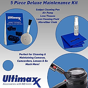 Sony Alpha a6400 Mirrorless Digital Camera (Body Only) with Deluxe Accessory Bundle: SanDisk 64GB Ultra SDXC, Lightweight 50” Tripod, 2X Extended Life Replacement Batteries & Much More