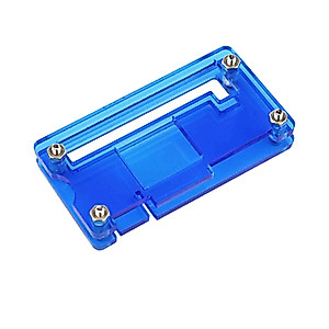 Pi Zero W Case ABS Box Cover Shell RPI Zero Enclosure Cases Box (Blue-A)