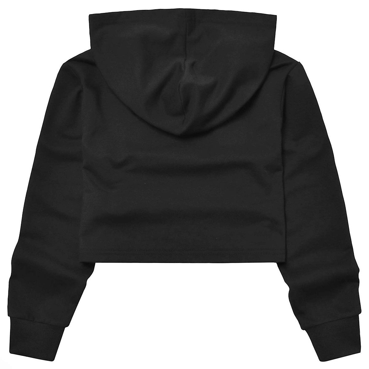 Perfashion Glow in the Dark Girls Skeleton Hoodie Kids Long Sleeve Halloween sparkly Skull Clothes Black 6T 7T