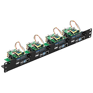 UCTRONICS for Raspberry Pi 4 Rerouting Board with POE Functionality, OLED Display, Power Switch and SD Adapter Board