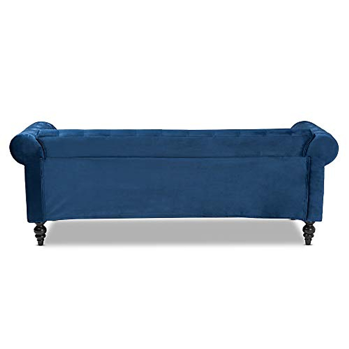 Baxton Studio Sofas, Navy Blue/Black