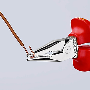 08 26 145 SB Needle-Nose Combination Pliers 5, 71" VDE-Tested In Blister Packaging