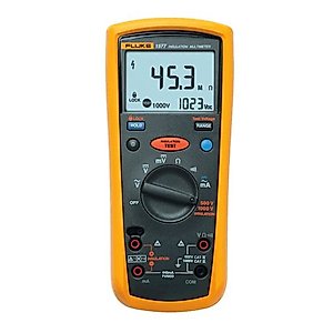Fluke 1577 Insulation Multimeter, LCD Display, 600 Megaohm Resistance, 500/1000V Voltage