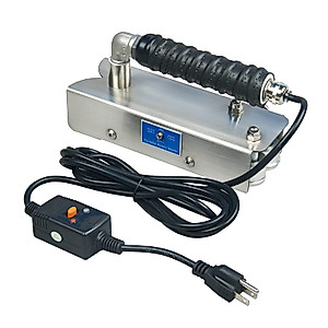 Sgpkme Continuous Hand Rotary Bag Sealer Model ROS-25 Stainless Steel Portable Directly-heated Hand Held Sealer For Industrial Bag,Cement Bag,Cowhide Bag