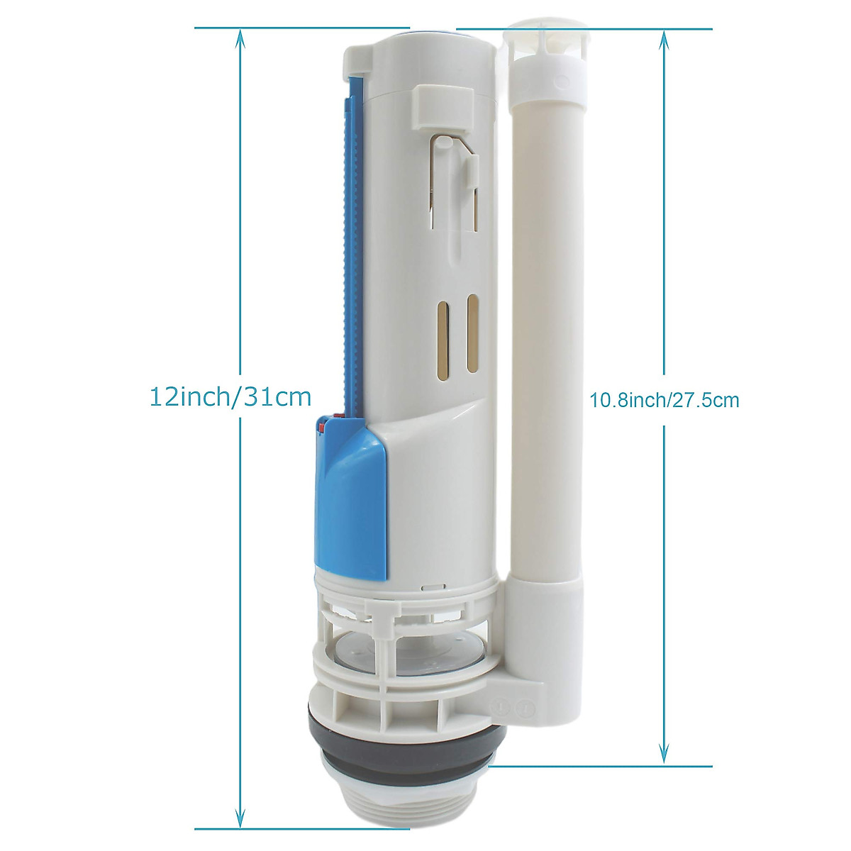 Teaayako Toilet Flush Valves 2-Inch Dual Flush Valve Replacement kit for 2-Piece toilet tank Compatible with TOTO THU435 THU224 flush valve