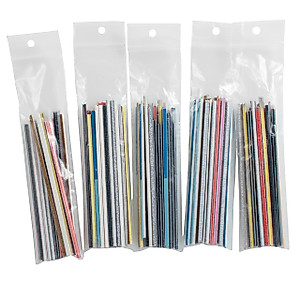 Keystone 100 Sanding Twigs or Sticks Ideal for Woodworking Hobby Arts Crafts Models Mixed Grits and Lengths Cushioned Abrasive (5 Pack)