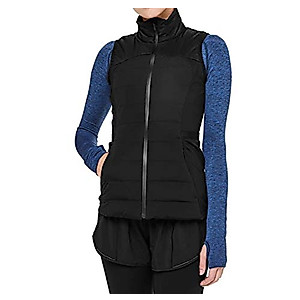 LULULEMON Down for It All Vest Sz 6 (Black)
