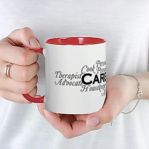 CafePress Caregiver Mug Ceramic Coffee Mug, Tea Cup 11 oz