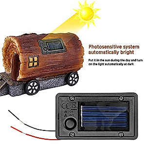 AQEENURA Battery Box, Solar Lantern Light Replacement Parts Top for Outdoor Hanging Lanterns Container Home Solar Lamp Hanging Lantern Led Accessories DIY Garden Decor (4PCS)