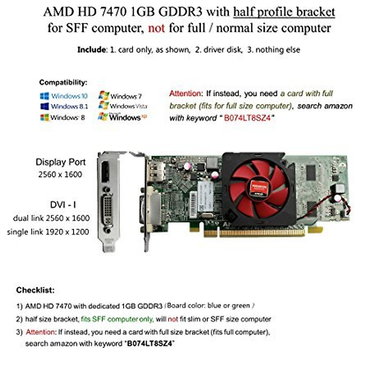 Dell Optiplex 3020 Small Form SFF 4th Generation Desktop Computer Tower PC (Intel Quad Core i5-4570, 16GB Ram, 256GB New SSD, HDMI, WiFi, DVD-RW) Win 10 Pro (Renewed) 1GB Graphics