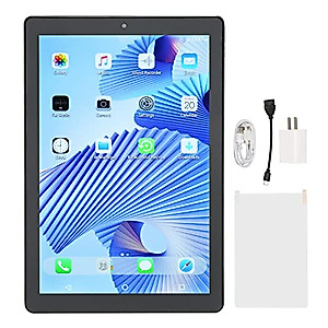 CHICIRIS HD Tablet, 10.1 Inch Office Tablet 3 Card Slots 4GB RAM 64GB ROM (US Plug)