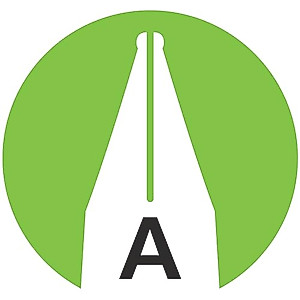 STABILO EASYbirdy Ergonomic School Fountain Pen for Left-Handed People with Beginner Nib A Sky Blue/Grass Green Single Pen with Cartridge