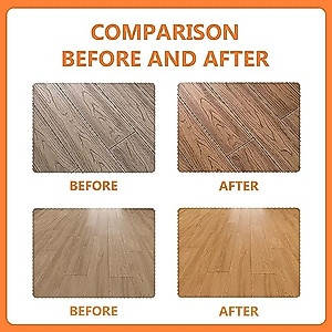 Niaoyun 2Pcs Momeng Floor Cleaner Orange, Floor Cleaner Liquid Momeng, Powerful Decontamination Floor Cleaner, Natural Hardwood Floor Stain Cleaner