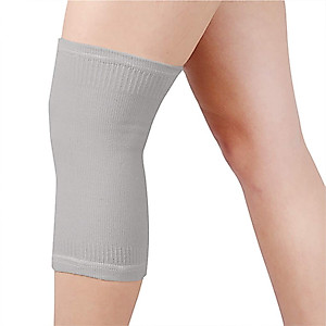 Holiberty Compression Knee Sleeves Arthritis Warmer Leg Knee Brace Support Wraps for Yoga Running Jogging Unisex Elastic Sports Knee Sleeves for Joint Pain Relief Injury Recovery