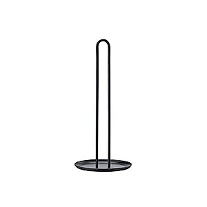 ZONE DENMARK, Singles Paper Towel Holder, Countertop, Modern Design, Black, 1 Count