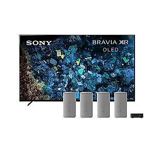 Sony TV XR65A80L with HTA9