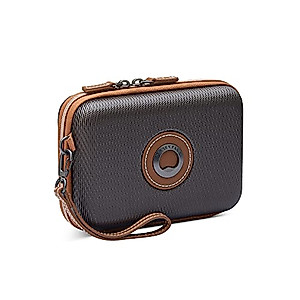 DELSEY Paris Women's Chatelet 2.0 Clutch and Crossbody Bag, Brown, One Size