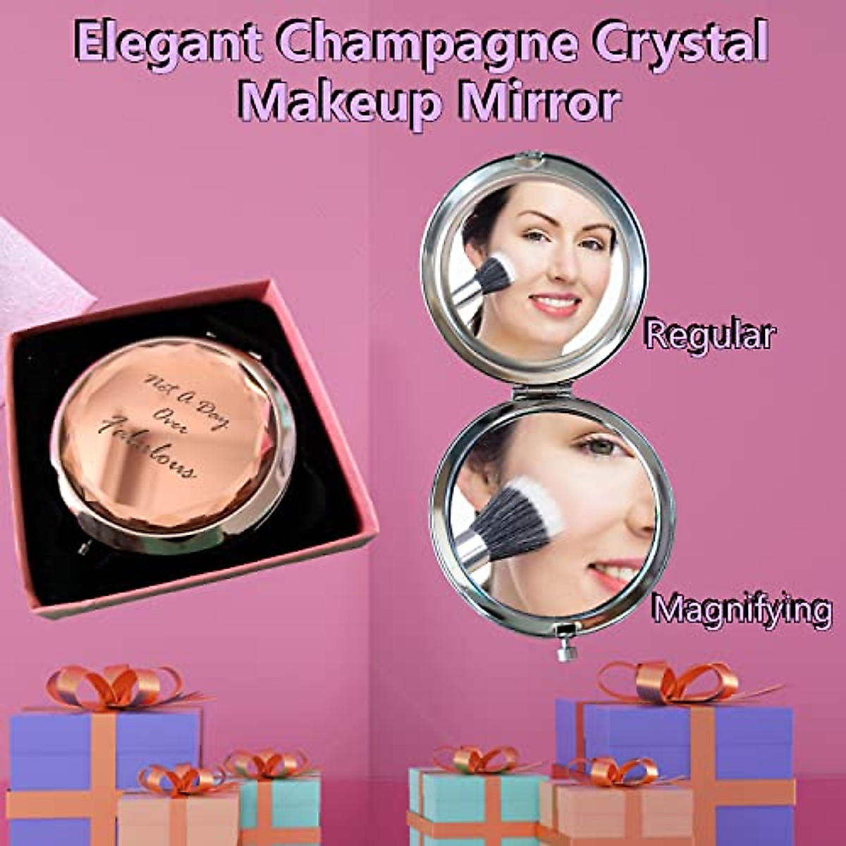 N/AC Happy Birthday Gifts for Women,Unique Gifts for Her Best Friend Mom Sister Wife Girlfriend,Funny Cup& Relaxing Spa Gift Set and Co