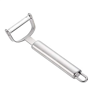 AmazonCommercial Stainless Steel Vegetable Peeler, Horizontal Blade