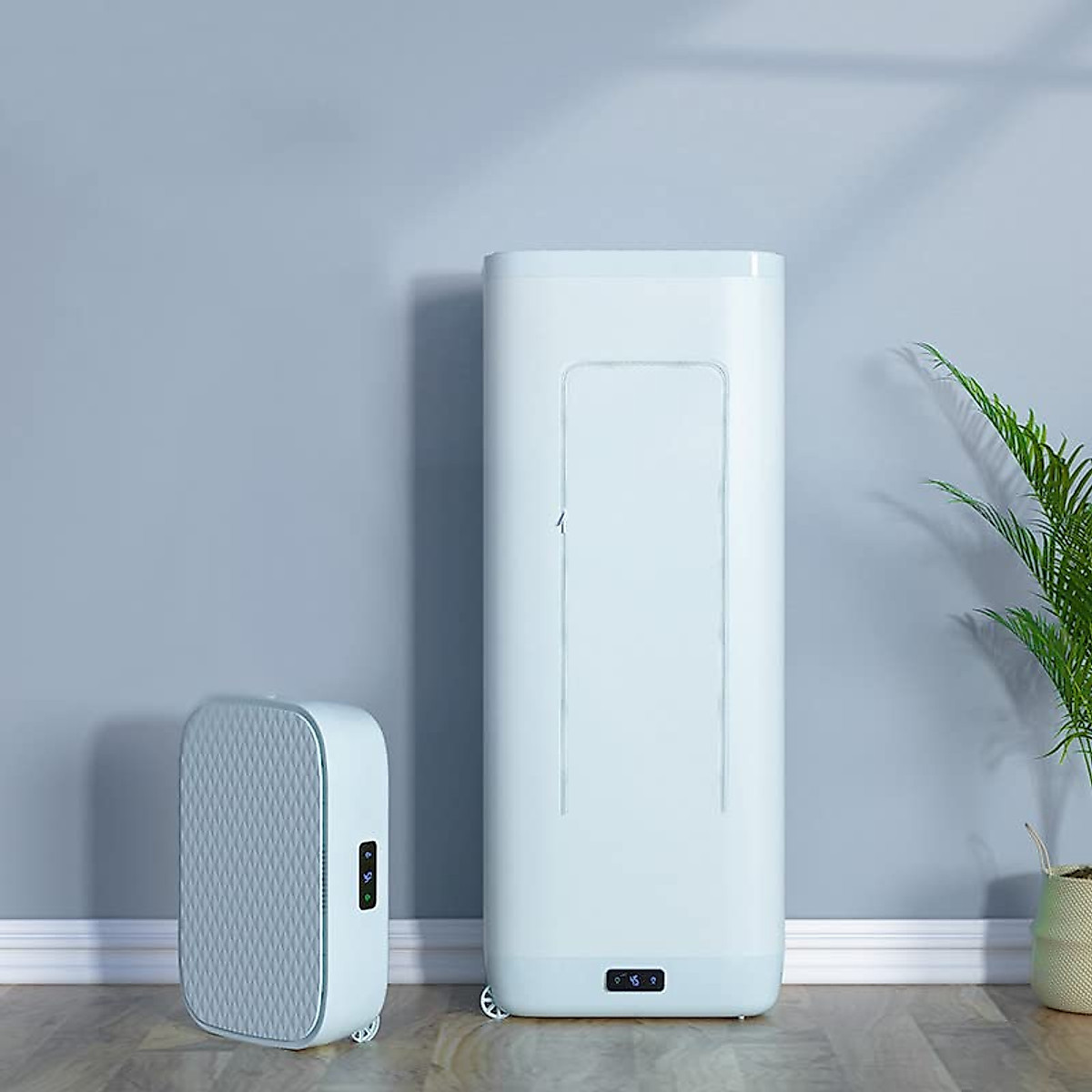 Folding Portable Clothes Dryer, Household Mini Quick Drying Dryer, Wardrobe Dryer with One Shelf for Apartment, RV, or Other Compact Spaces