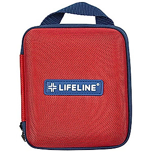 Lifeline 53 Piece First Aid Emergency Kit - Small and Compact Size - Ideal for camping, sporting events, hiking, cycling, car as well as home, school and office