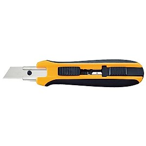 OLFA 5 Position Utility Knife (UTC-1) - Multi-Purpose Auto-Lock Precision Knife w/ Fiberglass Reinforced Handle & Retractable Blade, Replacement Blades: OLFA SKB-2/5B, RSKB-2/10B, & HOB-2/5 Blades