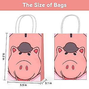 24PCS Toy Inspired Story Party Gift Bags for Birthday Party Supplies, 8 Designs Double Sided Party Favor Goodie Candy Treat Bags for Kids Boys Girls Party Decorations