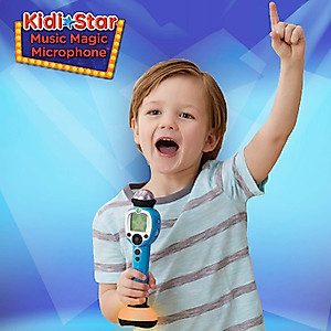 VTech Kidi Star Music Magic Microphone, Blue