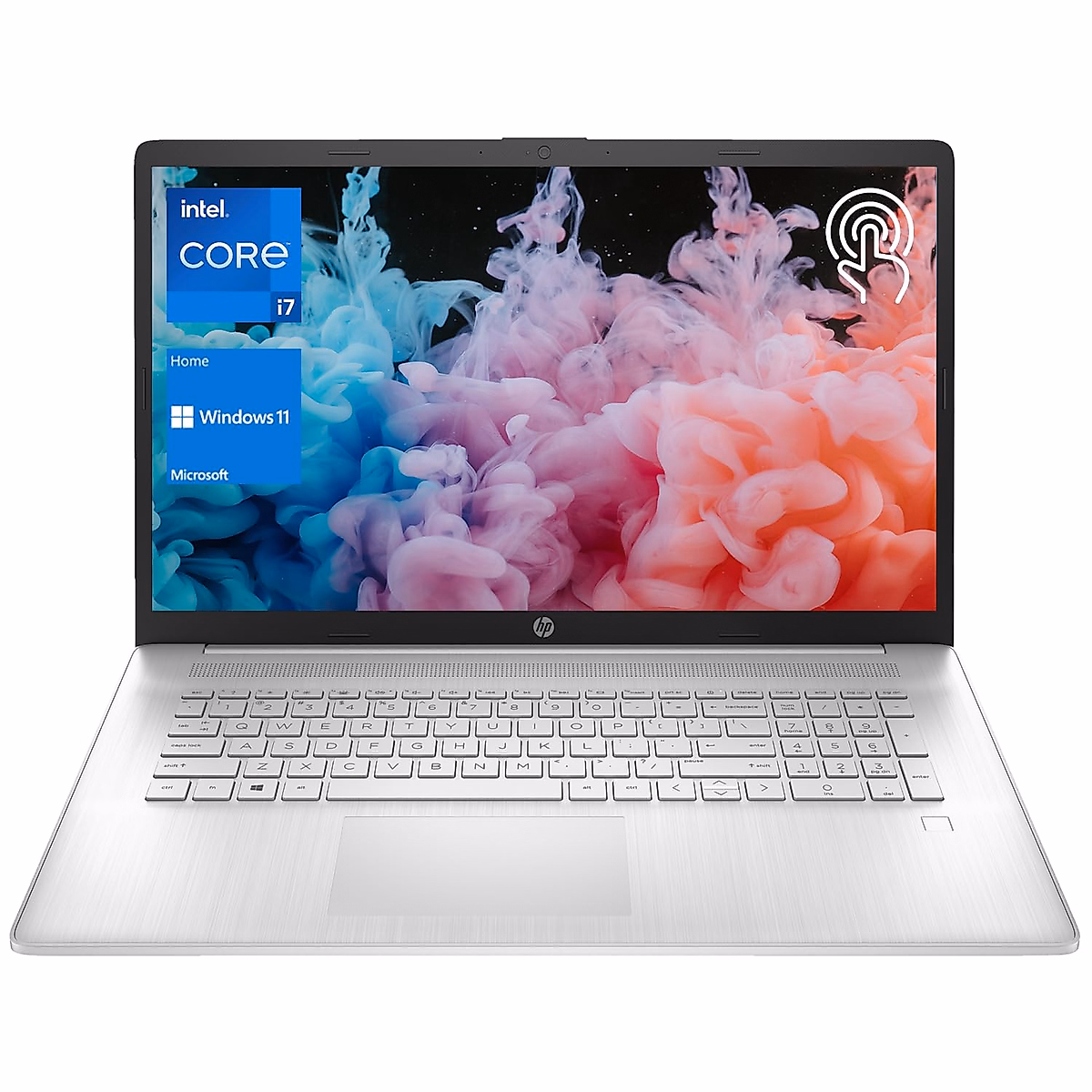 HP 2023 Business Professional Laptop, 17.3" HD+ Touchscreen, 13th Gen Intel Core i7-1355U, 32GB RAM, 1TB PCIe SSD, Webcam, FP Reader, HDMI, Wi-Fi 6, Windows 11 Home, Silver