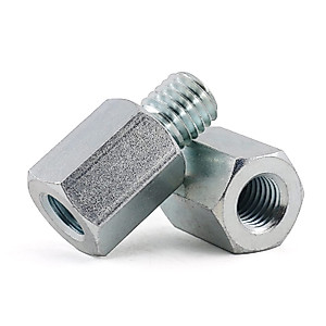 HOMESOM 1 piece Adapter for AngIe Grinder PoIisher Change Male To Female Core Bit PoIishing Pad Drill Arbor Adapter(M14 female to 5/8"-11 male)