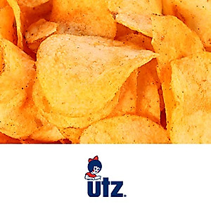 Utz Crab Chips 1 oz. Bags, 42 Count, Crispy Fresh Potato Chips, Perfect for Vending Machines, Individual Snacks to Go, Trans-Fat Free