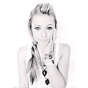 Pickbandz Necklace Silicone Guitar Pick Holder in Epic Black - Double Sided - Fits All - Fully Guaranteed - Rock What You Love With Pickbandz