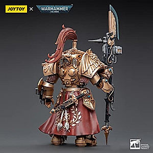 JOYTOY 1/18 Action Figures Warhammer 40k Mecha Model Adeptus Custodes Shield-Captain in Allarus Terminator Armour Hydon Seronis