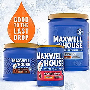 Maxwell House Gourmet Roast Medium Roast Ground Coffee (11 oz Canister)