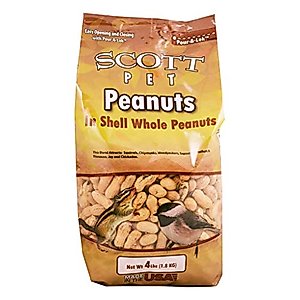 Scott Pet Peanuts Polybag 4 Lbs