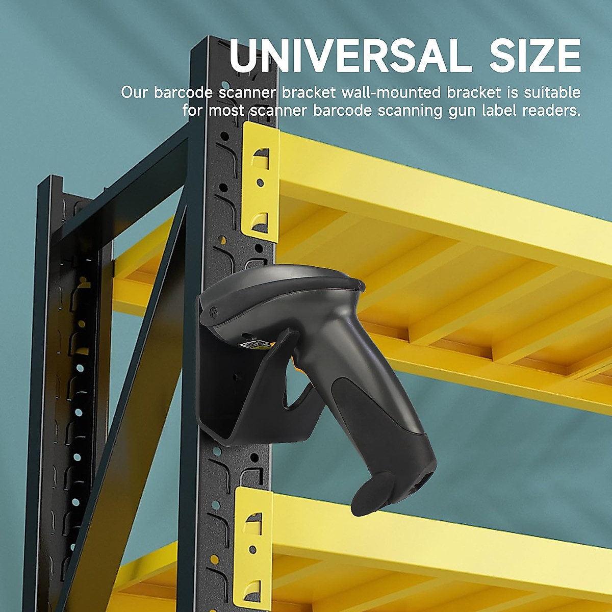 VENREA Barcode Scanner Bracket, Barcode Reader Bracket Wall Mounted Access Device Suitable for Tera Pro Barcode Scanner 2D QR 1D Barcode Reader, Symbol Zebra Honeywell Intermec Motorola