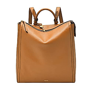 Fossil Women's Parker Leather Convertible Backpack Purse Handbag