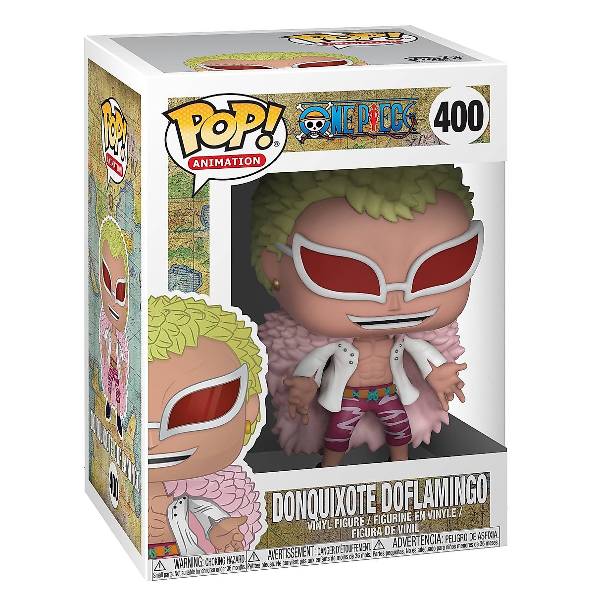 Funko Pop Animation: One Piece - Donquixote Doflamingo Collectible Figure, Multicolor