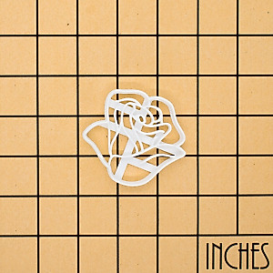 Rose cookie cutter, 1 piece - Bakerlogy