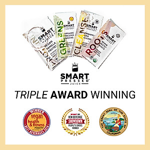 SMART Pressed Juice Pineapple Chia Cleanse | Prebiotic Superfood Plant Based Fiber with Vegan Probiotics & Enzymes | 30 Servings (Packaging May Vary)