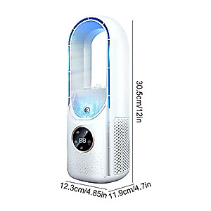 Portable Air Conditioners 3-in-1 Air Cooler Fan Evaporative Cooler Portable Windowless Air Conditioner Portable Air Conditioners For 1 Room No Window For Camping Bedroom Rechargeable Tents