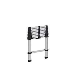 Cosco 20309T1ASE Smartclose Telescoping Aluminum Ladder, (300-Pound Capacity, 8.5 ft. ladder with 12 ft. Max Reach)