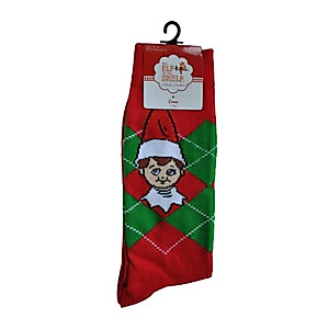 The Elf on the Shelf Red Men's Crew Socks (1 pair)